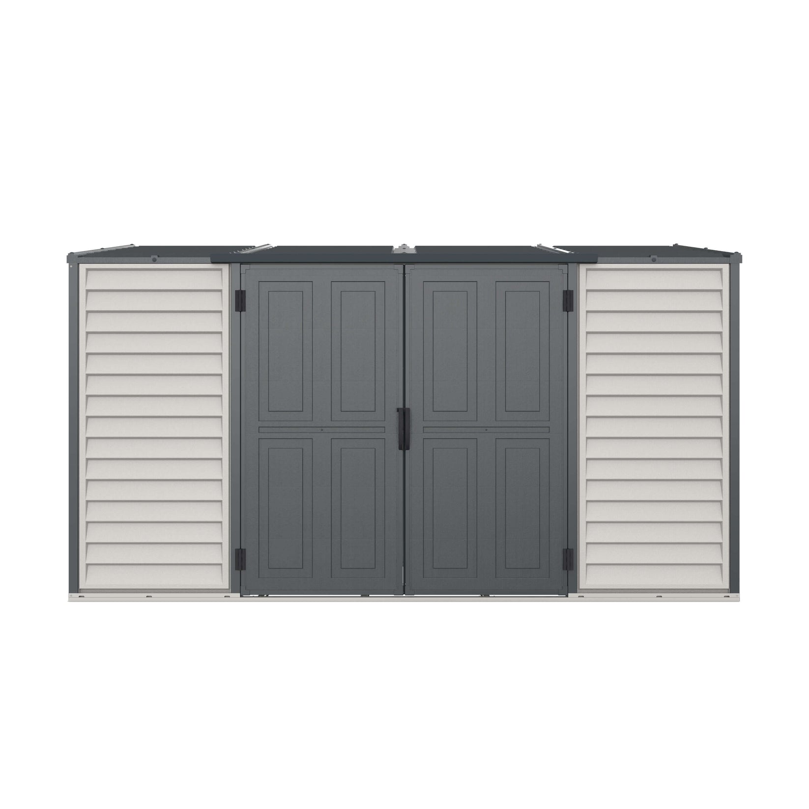 Duramax 10x4 SideMate PLUS Pro Vinyl Shed with Double Doors